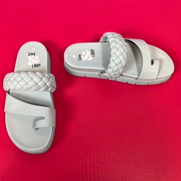 Sam & Libby | Shoes | Sam Libby Pastel Slides Sandals Shoes | Poshmark